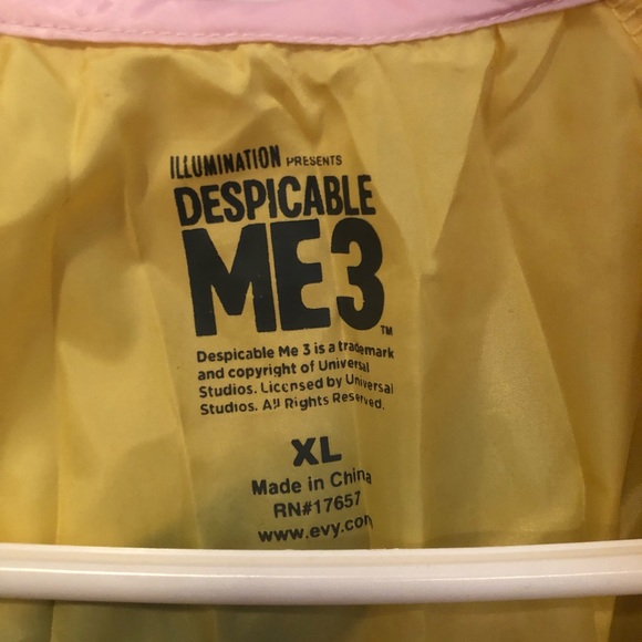 Disney | Jackets & Coats | Disneys Despicable Me Minion Raincoat Kids ...